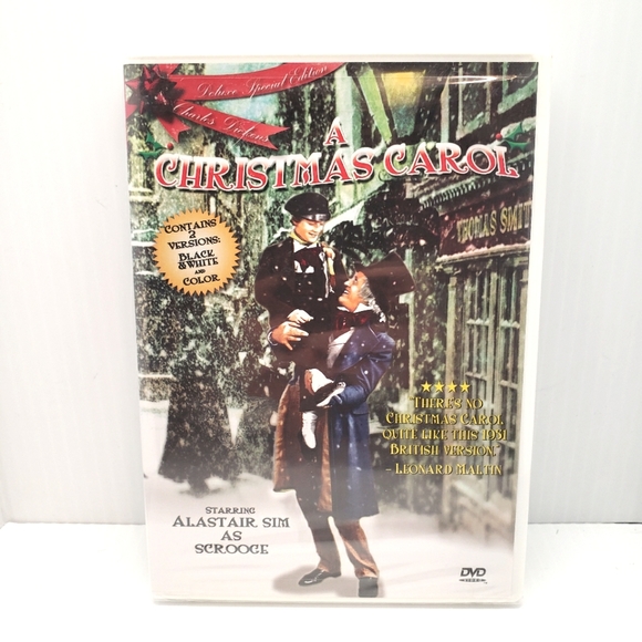 Media | New A Christmas Carol Dvd Blackwhite Color Versions Alastair ...